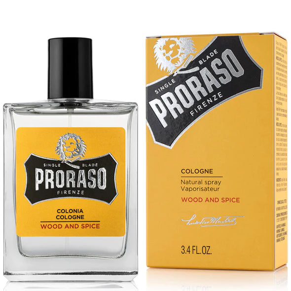 Proraso Wood & Spice Cologne – grampa-ed-barbershop